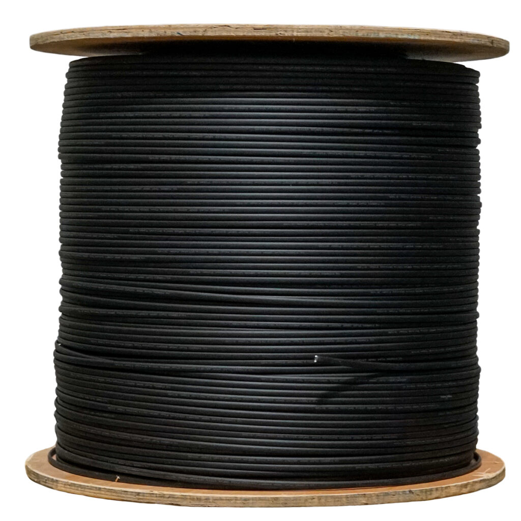 NetSource Flat Drop Fiber for Aerial & Wall Runs