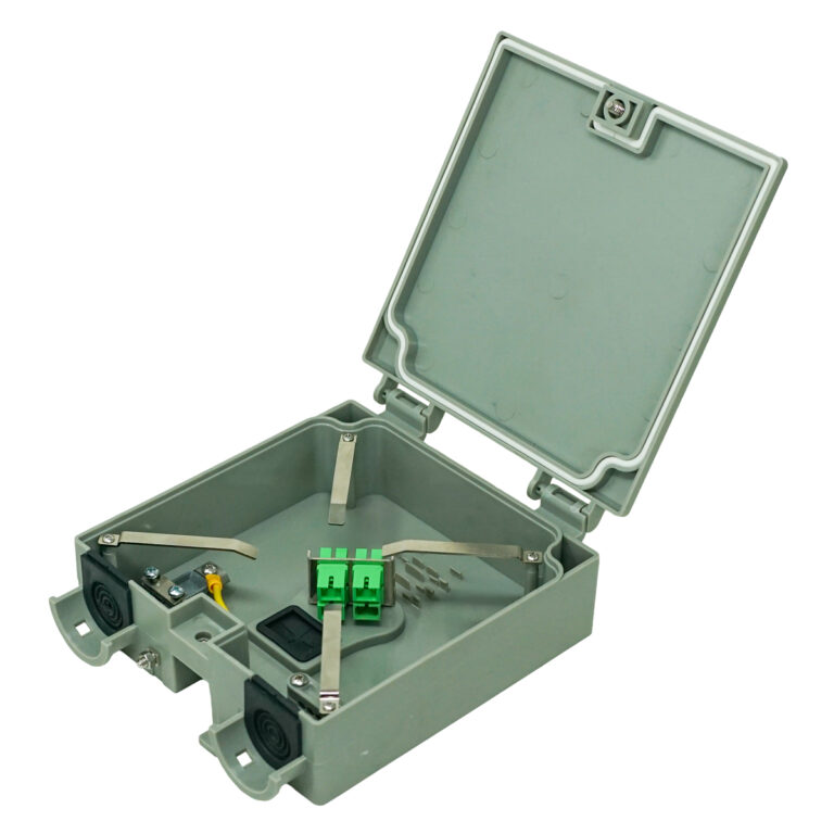 NetSource NID: NetSource 4 Fibers Outdoor Fiber Enclosure